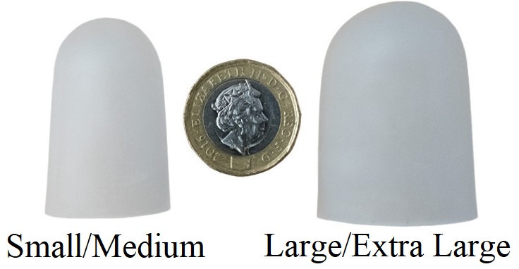 Silipos Full Gel Toe Caps (2 Pack) - ShoeInsoles.co.uk