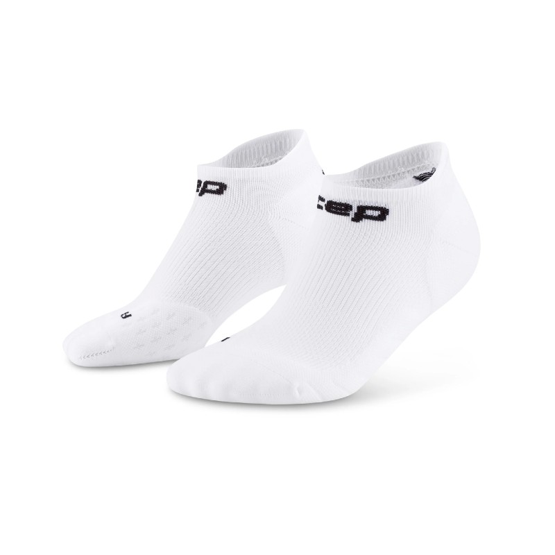 CEP Core Run No-Show Women Socks (White) - ShoeInsoles.co.uk