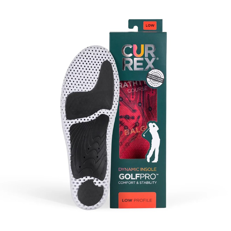 Currex GOLFPRO Low Arch Golf Shoe Insoles - ShoeInsoles.co.uk