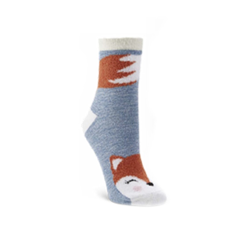 Airplus Fox Winter Cabin Socks for Kids - ShoeInsoles.co.uk