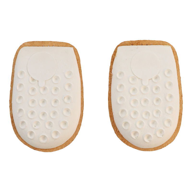 Anatomisch Ortholine Leather Hard Heel Pads - ShoeInsoles.co.uk