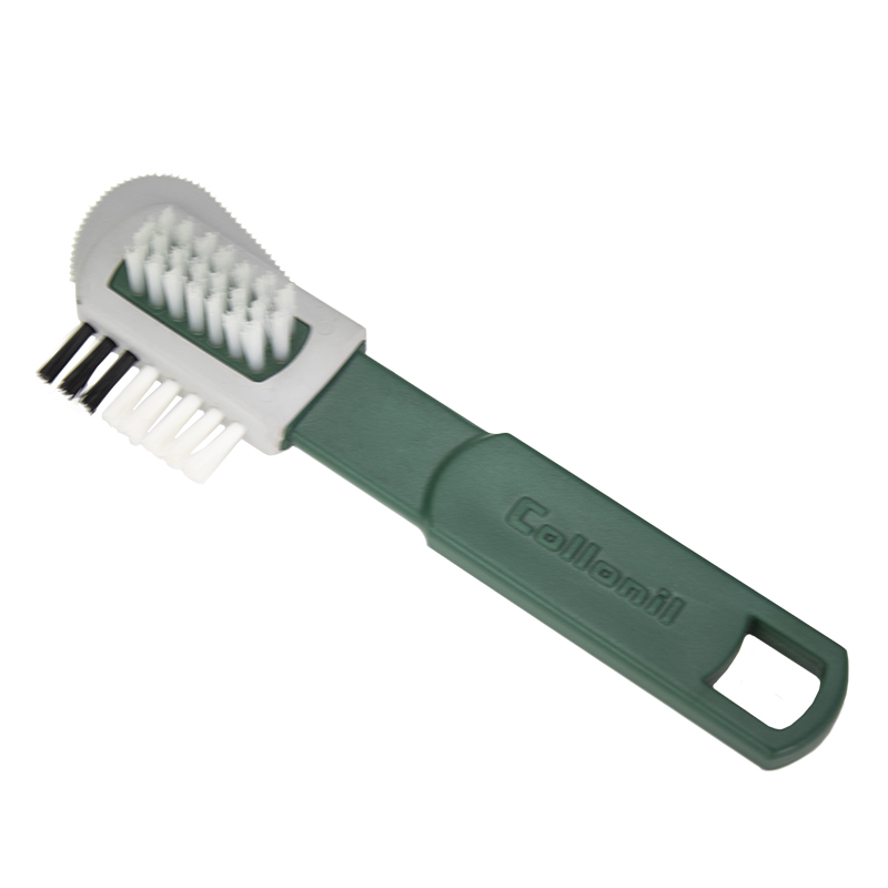 Collonil Nylon Combi Brush for Leather Cleaning - ShoeInsoles.co.uk