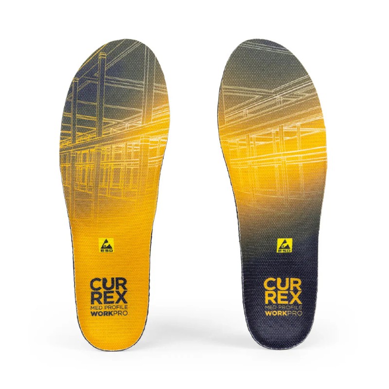 Currex WorkPro Medium Arch Work Insoles - ShoeInsoles.co.uk