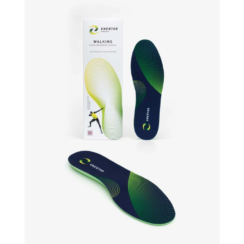 Enertor Walking Shock Absorbing Insoles - ShoeInsoles.co.uk