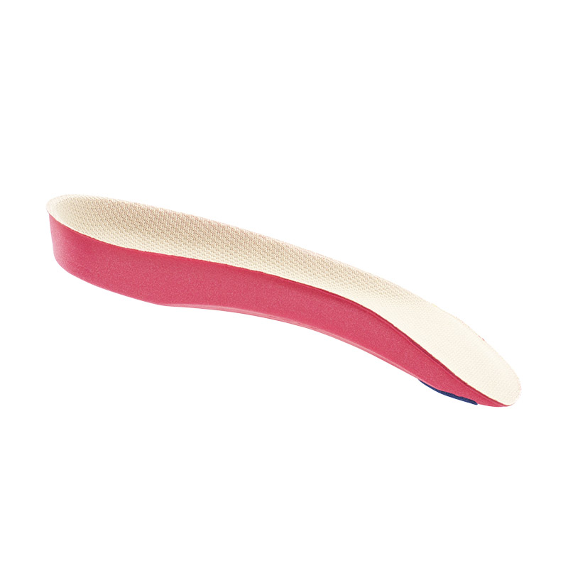 Express Orthotics Hard Density Red 3/4 Length Insoles - ShoeInsoles.co.uk
