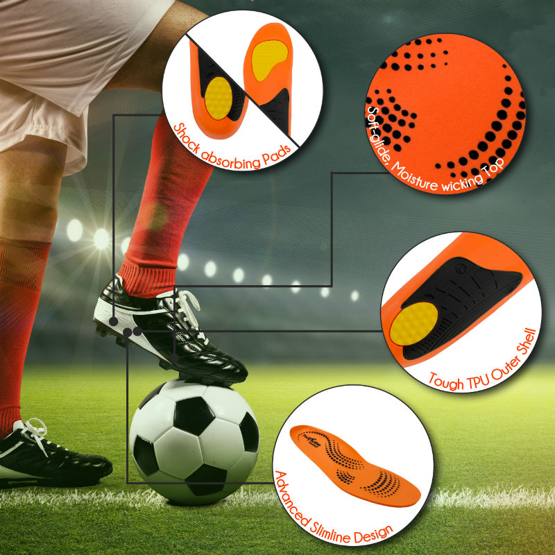 Footactive Football Insoles - ShoeInsoles.co.uk