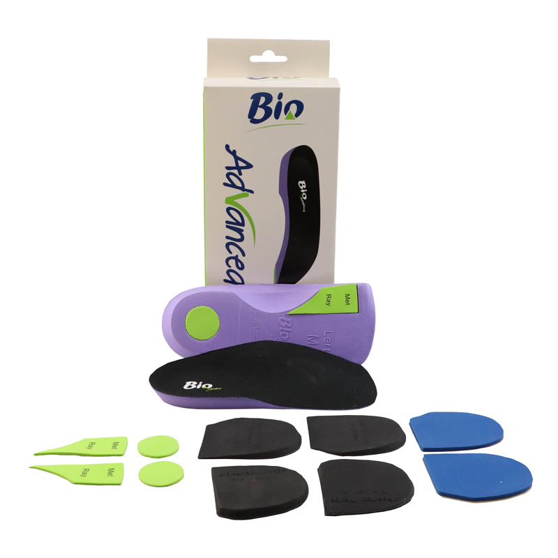 LBG Medical Bio Advanced 3/4 Insoles LOW - ShoeInsoles.co.uk