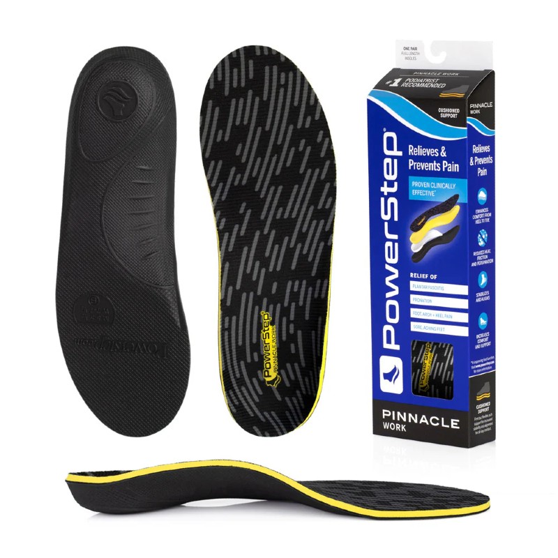 Powerstep Pinnacle Work Boot Insoles - ShoeInsoles.co.uk