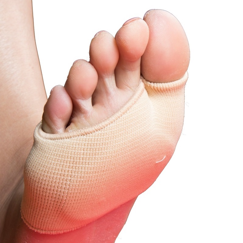 Pro11 Ball of Foot Fabric Support with Gel Pad (Pair) - ShoeInsoles.co.uk