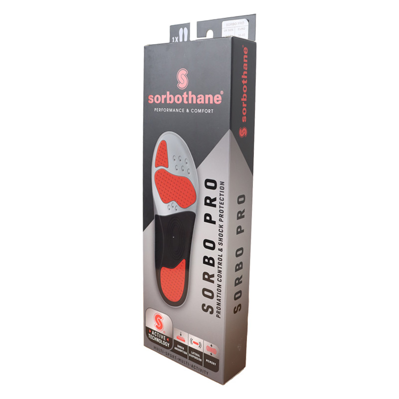 Sorbothane Sorbo Pro Control Insoles - ShoeInsoles.co.uk