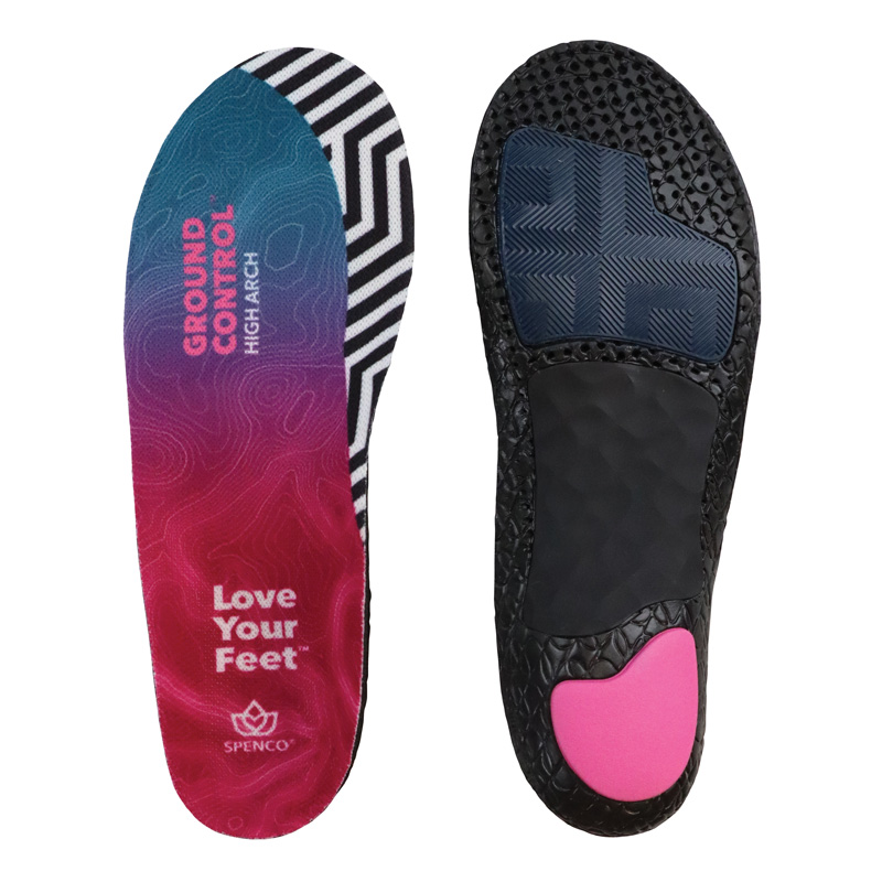 Spenco Ground Control High Arch Insoles - ShoeInsoles.co.uk