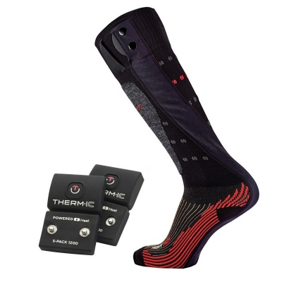 Therm IC Mens Socks with 1200 Batteries ShoeInsoles