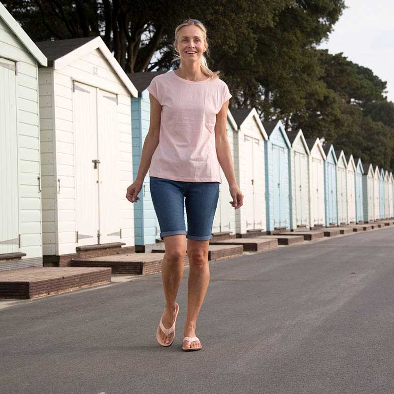 Vionic Tide II Islander Blush Pink Sandals - ShoeInsoles.co.uk