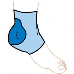 Silipos Gel Boot Heel and Bridge Sleeve - ShoeInsoles.co.uk