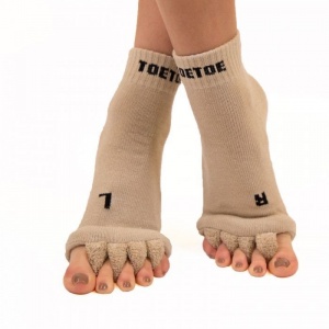 TOETOE Cotton Toe Separator Socks - ShoeInsoles.co.uk
